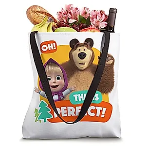 Masha and the Bear. Oh, this is perfect! Tote Bag