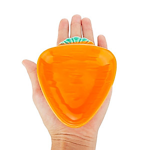 2 Pcs Hamster Ceramic Food Bowl, Cute Shape Anti-Turning Dish for Hamster Gerbil Hedgehog Guinea Pig Rat Rodent