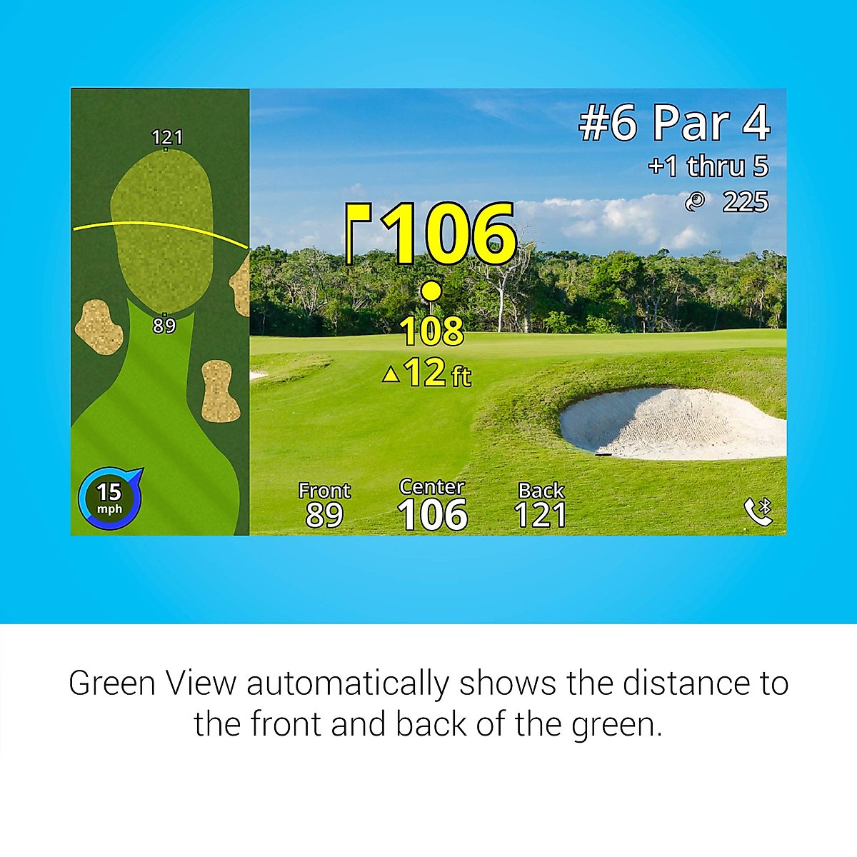 Garmin Approach Z82, Golf GPS Laser Range Finder, Accuracy Within 10” of The Flag, 2-D Course Overlays