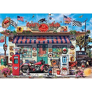 Buffalo Games - Earl's Auto - 300 Large Piece Jigsaw Puzzle