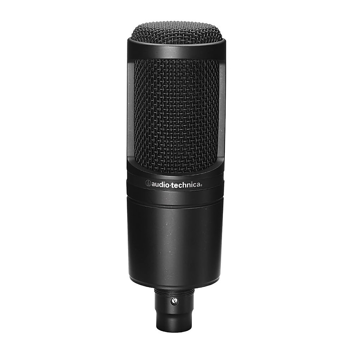 Audio-Technica AT2020PK Vocal Microphone Pack for Streaming/Podcasting, Includes XLR Cardioid Condenser Mic, Adjustable Boom Arm, and Monitor Headphones,Black