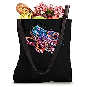 Beautiful Octopus Ocean Animal Lover Artistic Graphic Tote Bag