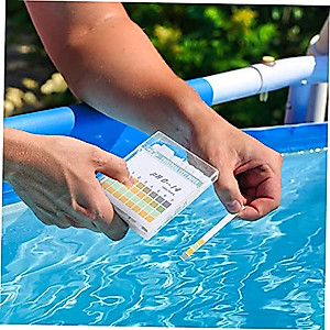 ULTECHNOVO 100pcs Ph Test Paper Body Monitor Ph Levels Ph Testing Paper Water Ph Paper Food Ph Strips Ph Level Test Kit Fluoride Test Strips Spa Kits Alkalinity Test Paper Universal Set