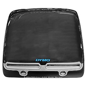 DYMO LabelWriter 450 Twin Turbo Direct Thermal Label Printer - USB Connectivity - Print up to 71 Labels Per Minute, 300 x 600 dpi, 2.20" Maximum Print Width Monochrome Barcode Label Maker