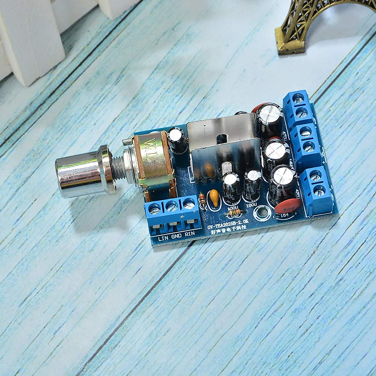 Comimark 1Pcs TEA2025B 2.0 Stereo Dual Channel 3W+3W Mini Audio Amplifier Board AC5-9V DC5-12V