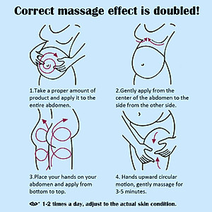 Stretch Mark Cream, Stretch Mark Remover, Stretch Mark Cream Pregnancy, Stretch Mark Removal Cream Maternity Repair, Repair Scar Cream Slackline Abdomen for All Skin Types