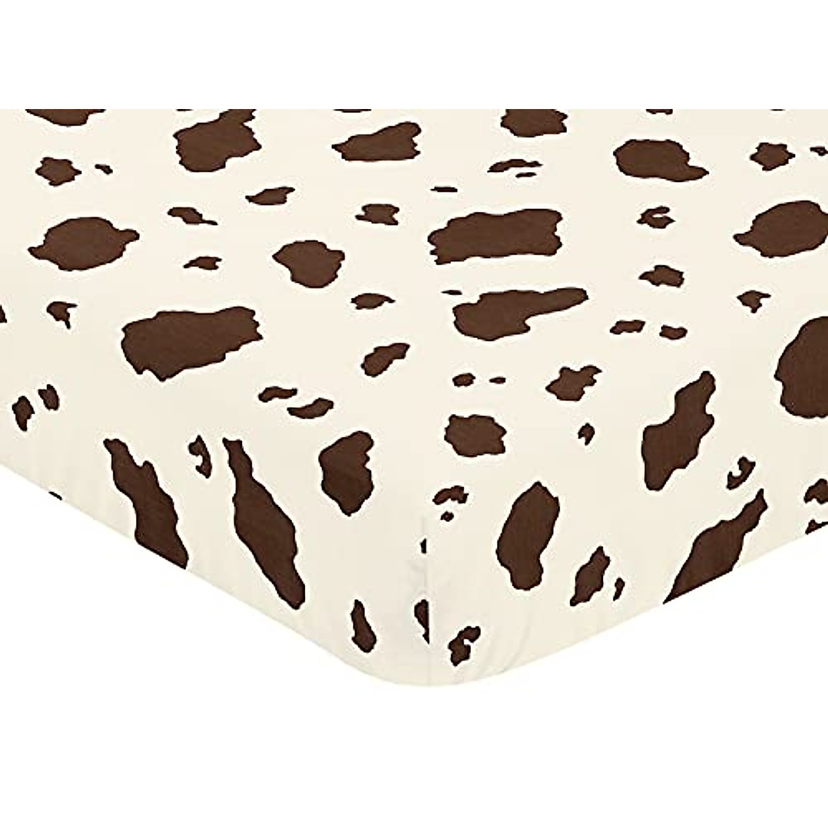 Wild West Cowboy Fitted Crib Sheet for Baby and Toddler Bedding Sets by Sweet Jojo Designs - Cow Print