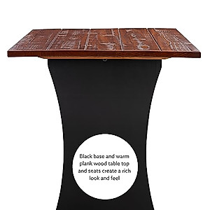 Linon Home Decor Sadie Antique, Black Nook