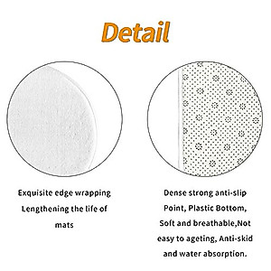 Kuroseha Red White Navy Blue Stripes Nautical Stripe Bathroom Rugs, Ultra Soft Non Slip and Absorbent, Velvet Memory Foam Bath Mat. 3 Piece Bathroom Rug