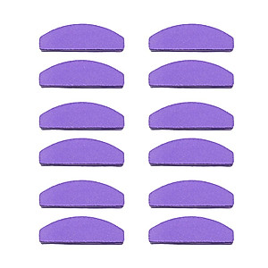 Beaupretty 20PCS nail file for acrylic nails nail sanding block pedicure nail buffer nail files Toenail File nail emery board False Nail File Fingernail File nail art tool bulk purple Remover