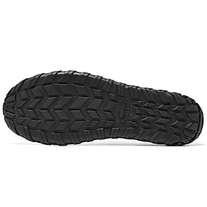 Racqua Men's Women's Water Shoes Swim Shoes Quick Dry Lightweight Barefoot Aqua Shoes Beach Pool Surfing Diving Fishing Sport Shoes Black 9.5W/8.5M