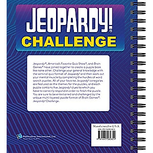 Brain Games - Jeopardy! Challenge: Jeopardy! Clues & Responses and Word Searches