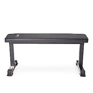 CAP Barbell Flat Weight Bench, Black