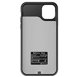 Battery Case for iPhone 12 Pro Max, Newest 8500mAh Rechargeable Portable Charging Case Compatible with iPhone 12 Pro Max (6.7 inch) Extended Battery Pack Protective Charger Case with Carplay (Black)