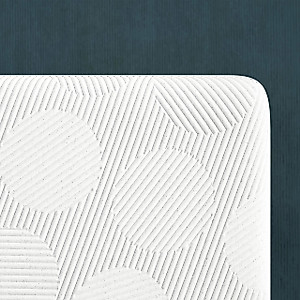 Casper Sleep Snow Mattress, Queen Medium Firm Memory Foam Mattress w/ HeatDelete Cooling Bands - 100-Night Trial - CertiPUR-US Mattress, Light Grey