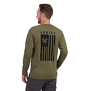 Vortex Optics Salute Long Sleeve Shirts (Military Heather, X-Large)