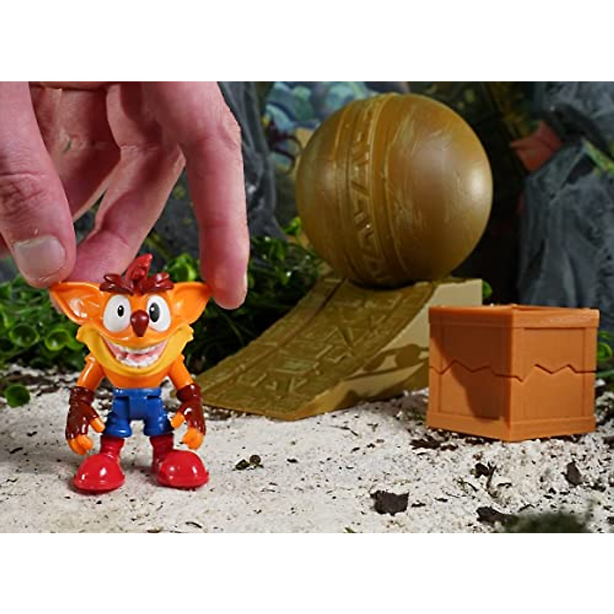 CRASH BANDICOOT 2.5” Boulder Dash Diorama