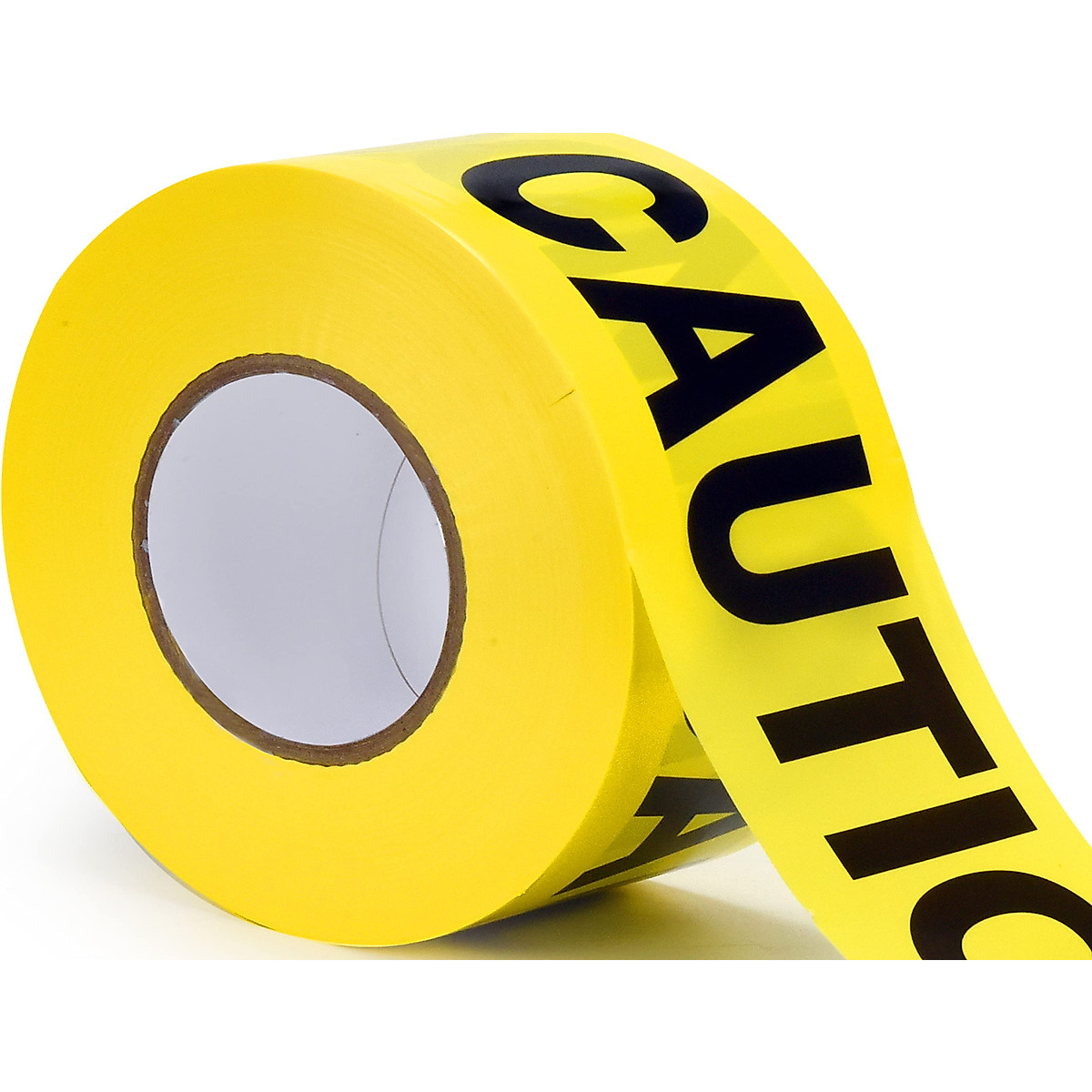 Caution Tape | Black and Yellow | Warning Keep Out | Halloween | Crime Scene Police Tape | Danger Barricade Hazard Construction Tape Roll | Do Not Enter | Flagging | 3 In x 1000 FT | by Teegan Tapes