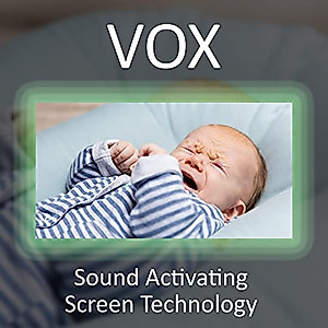AXVUE Video Baby Monitor, Comfortable Slim Design Handheld Enclosure, 4.3" Screen Monitor & 2 Camera, Range up to 1000ft, 12 Hour Battery Life, 2-Way Talk, Night Vision, Temperature Monitor, No WiFi.