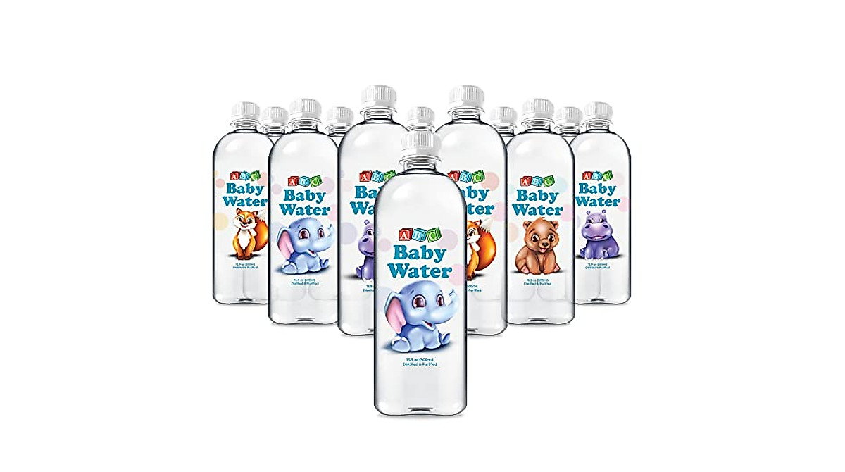 ABC Baby Water: Pure Distilled Water for Infant Formula & More