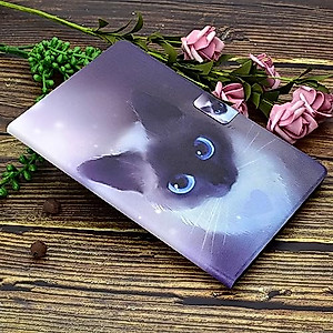 Compatible with/Replacement for Tablet PC Samsung Galaxy Tab A8 10.5 inch 2021 SM-X200/X205/X207 PU Leather Flip Cover Stand Wallet Case XXDY2(1)