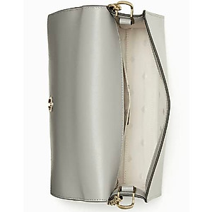 Kate Spade Carson Convertible Crossbody Handbag With Card Case (Nimbus Grey)
