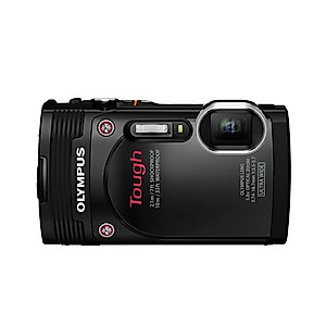 Olympus Stylus TG-850 IHS 16 MP Digital Camera (Black)