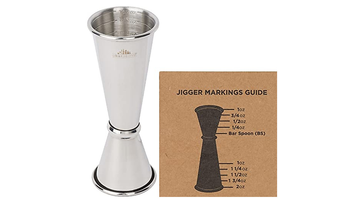 Premium Japanese Cocktail Jigger - Precise Measurement & Durability