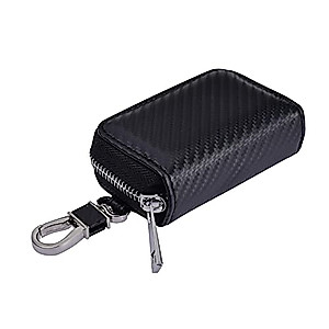 Faraday Bag for Key Fob, Faraday Cage Protector, Key Fob Bag, Car RFID Signal Blocking, Anti-Theft Pouch, Anti-Hacking Case Blocker, Key Fob Protector Pouch for Car Keys