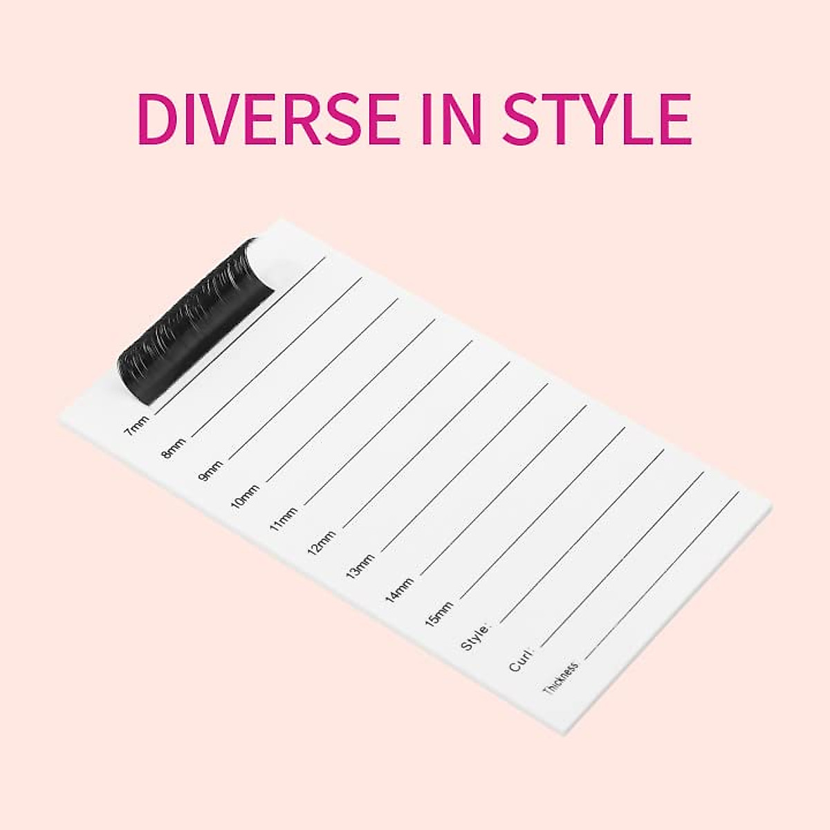 2 Pcs Lash Holder for Eyelash Extensions Acrylic Disposable Lash Hand Pallet Lash Tile for Extensions By FADLASH