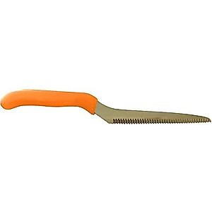 Berox 5 Inches Blade Kitchen Cutting Slicing Knife Offset Handle (Orange)