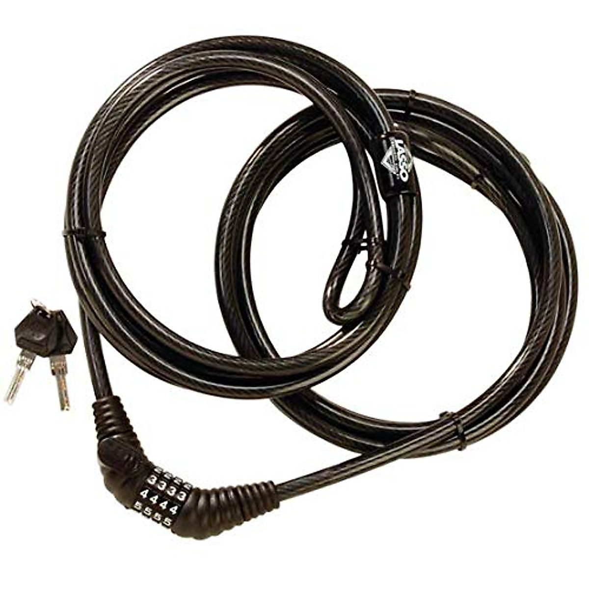 Lasso Kong Cable Kayak Lock fits Touring, Sit-On Top/Recreational and Fishing Kayaks