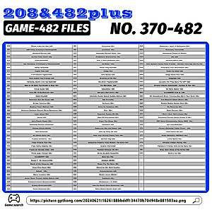 Looyat 208+482 in 1 Games, Super Combo Game Cartridge, 690 Different Games Compilation