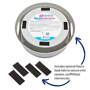 Road Refresher by Prestige Pets, The No-Spill, Slobber Stopper Water Bowl Dispenser, The Neater Dish for Home & Travel, No Messy Splashes, Spilling or Drips for Dogs & Cats