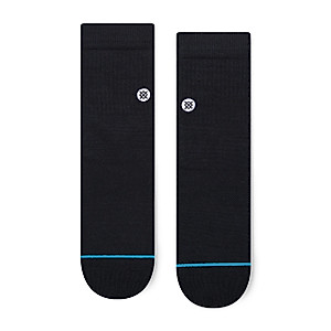 Stance Icon Quarter Socks [3 Pack] (Medium, Black)