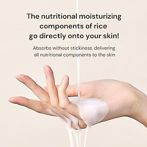 THANKYOU FARMER Rice Pure Essential Facial Toner for Woman 7.03 oz - Hydrating Rice Toner for Face with Niacinamide & Centella, Milk Toner for Glass Skin - Vegan Korean Skin Care for Dry Skin