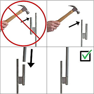 Vispronet Premium CBD Feather Flag Kit - Includes 13ft Sectional Aviation Grade Fiberglass Poles, CBD Flag, Ground Stake Pole Sleeve Bag