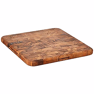 Ironwood Oslo End Grain Square Utility Board, One Size, Acacia Wood