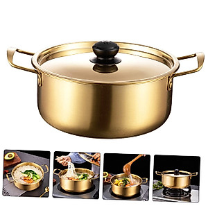 SHOWERORO Kitchen Cooking Pots Stainless Steel Cooking Pot Kitchen Stainless Steel Cookware