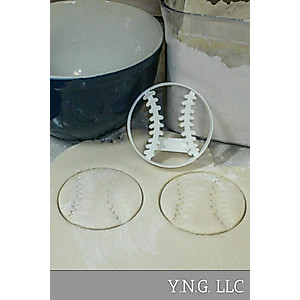 BASEBALL OR BALLET SLIPPERS GENDER REVEAL BABY SHOWER SET OF 3 COOKIE CUTTERS MADE IN USA PR1228