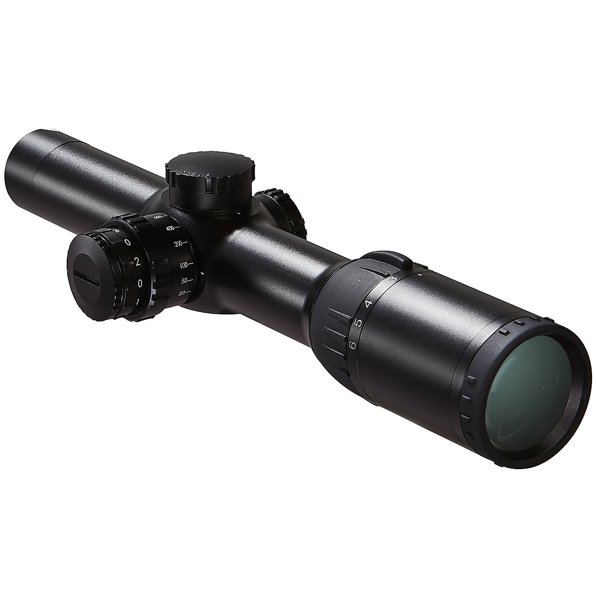 Styrka S7 Series 1-6x24 Illum Plex Riflescope, Black, ST-95006-Aircraft Grade Aluminum 30mm Tube, Waterproof, SXL-MAX Coated Optics for Superior Brightness and Color-Hunting Rifle Scope-Styrka Strong