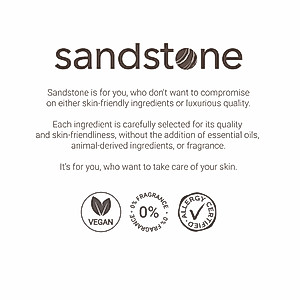 Sandstone Scandinavia Hypoallergenic Mascara Sensitive Eyes - Smudge-Proof, Sweatproof, Lengthening Mascara with Intense Volume - Vegan, Non Toxic Mascara Black