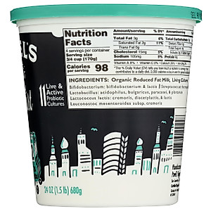 PAVELS YOGURT Organic Plain Low Fat Russian Yogurt, 24 OZ