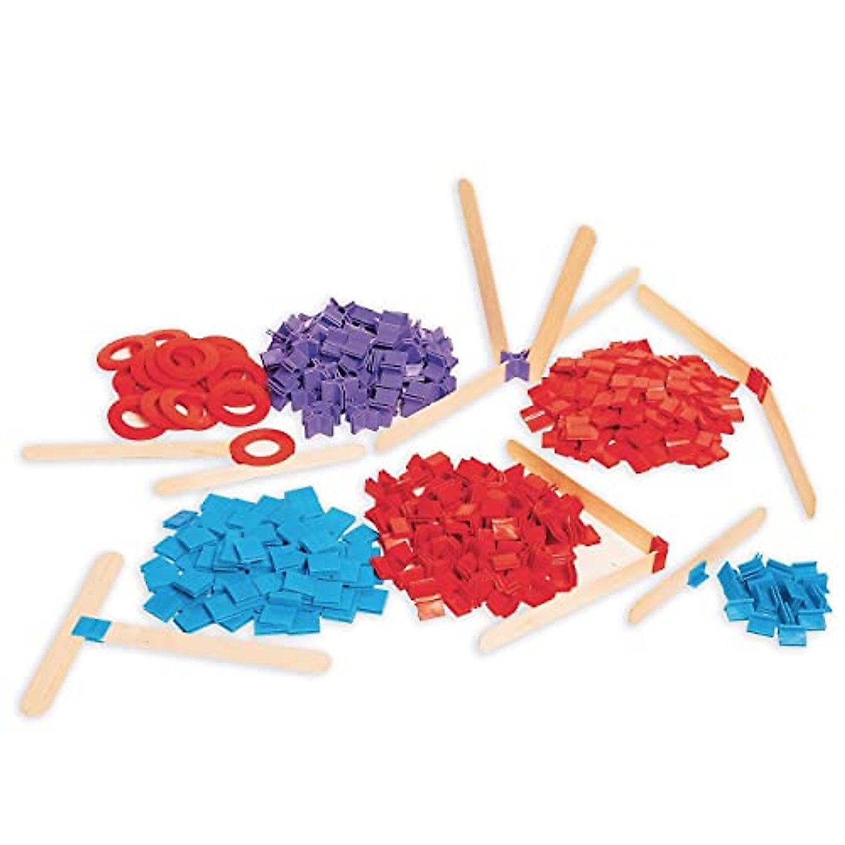 S&S Worldwide Craft Stick Connectors (Set of 380)