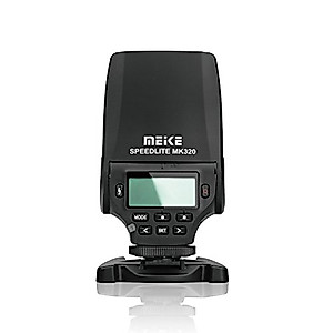 MEIKE MK-320S Mini TTL Speedlite Automatic Flash for Sony MI Hot Shoe DSLR and Mirrorless Cameras A7 A7II NEX6 A6000 A6300 A6500
