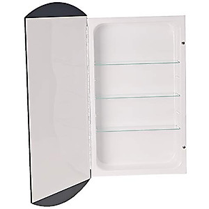 Head West 8209 Medicine Cabinet Mirror, 16 X 30, White