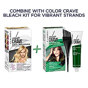 Clairol Color Crave Semi-permanent Hair Dye, Emerald Hair Color, 1 Count