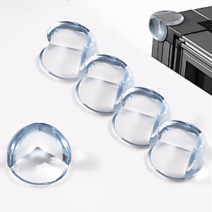 Detoypapa Corner Protector Baby Safety Protectors for Furniture Against Sharp Corners Table Corner Guard Baby Proofing Corner Guards (12 Packs)