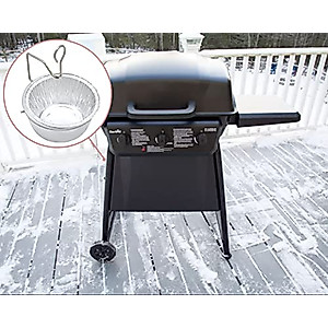 MOASKER Grease Cup with Clip for Char-Broil/Kenmore Replacement Parts, Masterbuilt 30" & 40" Propane Smokers and Other Similar Grills, Grease Bucket Tray and 10-Pack Disposable Foil Liners