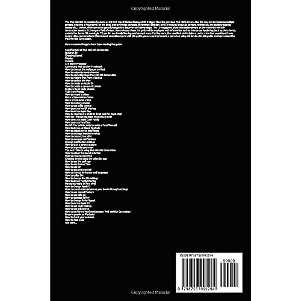 iPad Mini 6th Generation User Guide: The Complete User Manual for Beginners and Seniors with Useful Tips & Tricks to Master the New Apple iPad Mini 6th Generation and Latest Hacks for iPadOS 15